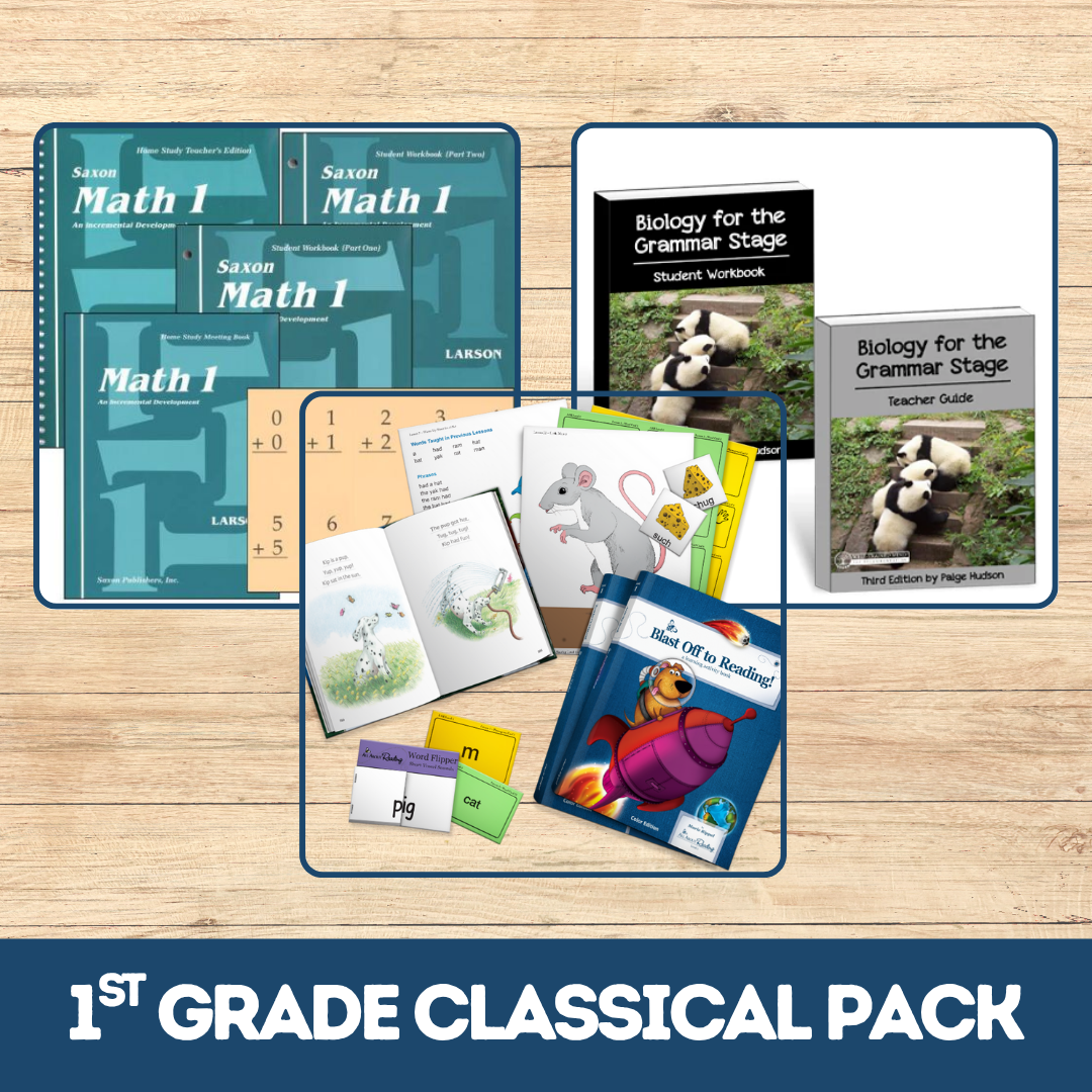 1st Grade Classical Package - Sage Oak Charter Schools