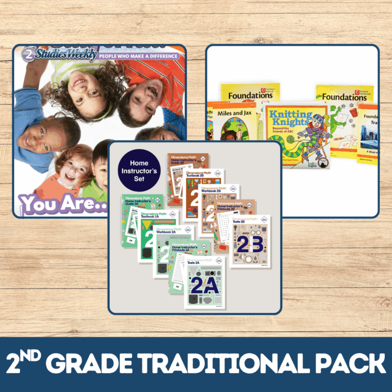 2nd Grade Traditional Package - Sage Oak Charter Schools