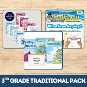 3rd Grade Traditional Package - Sage Oak Charter Schools