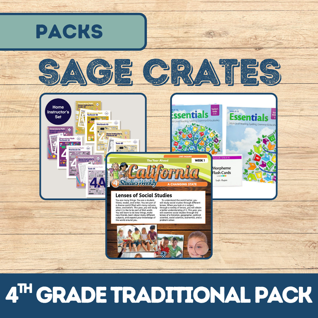 4th Grade Traditional Package - Sage Oak Charter Schools