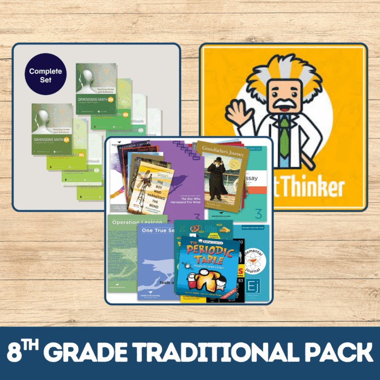 8th Grade Traditional Package - Sage Oak Charter Schools