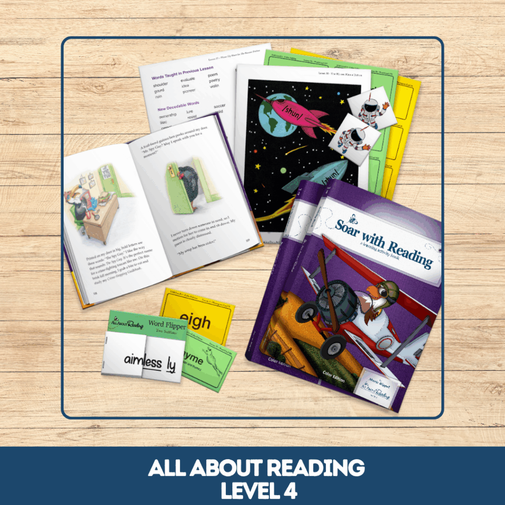 All About Reading Level 4 (ELA Option 1) - Sage Oak Charter Schools