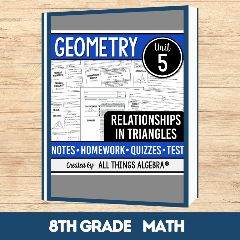 All Things Geometry: 8th Grade - Sage Oak Charter Schools