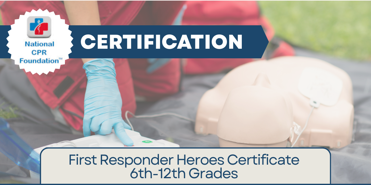 First-Responder Heroes Certificate - Sage Oak Charter Schools