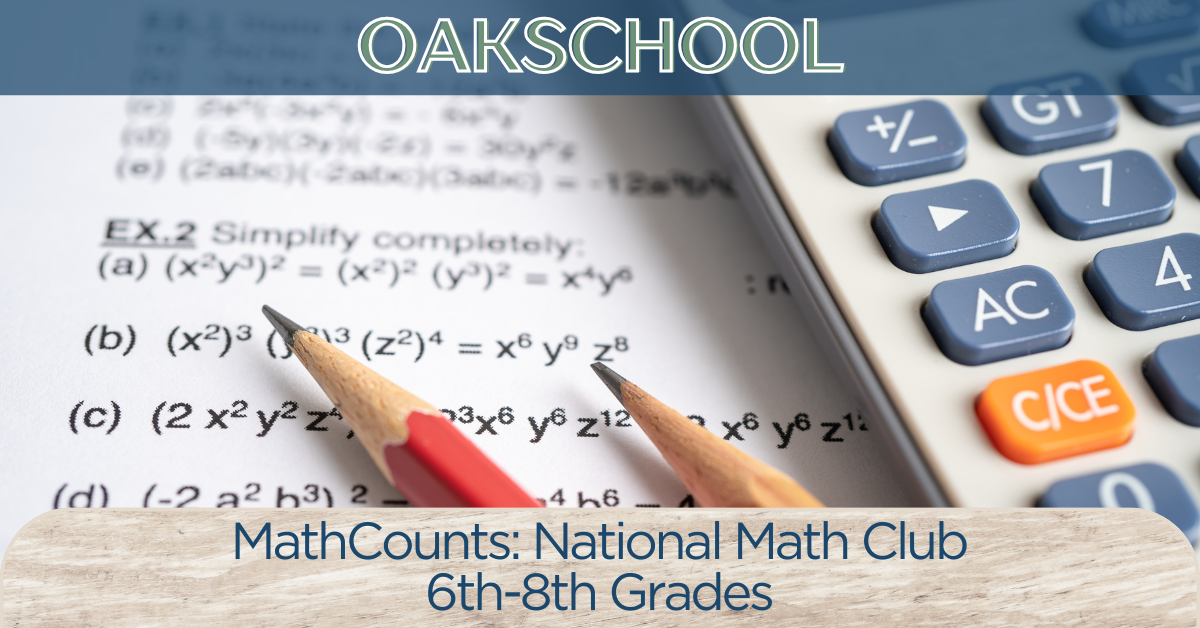 MathCounts: National Math Club - Sage Oak Charter Schools