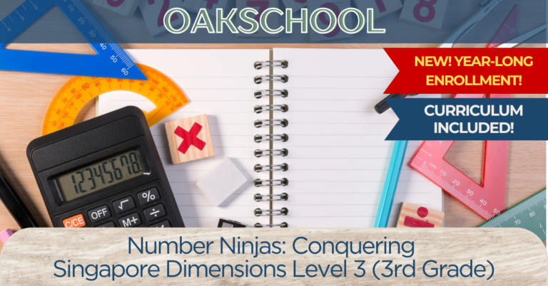 Mathletes: Adventures in Singapore Dimensions Level 2 - Sage Oak ...