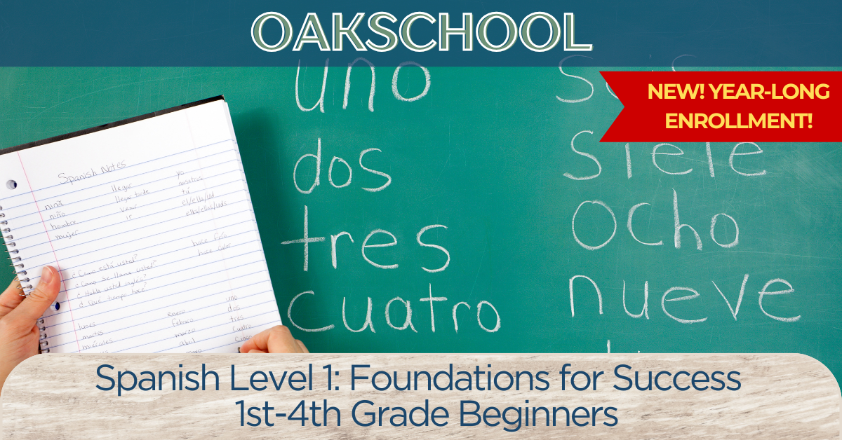 Spanish Level 1: Foundations for Success (1st-4th Grade Beginners ...