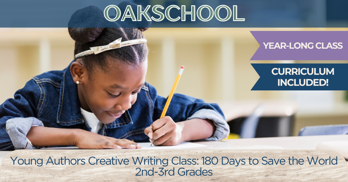 Young Authors Creative Writing Class: 180 Days to Save the World - Sage ...