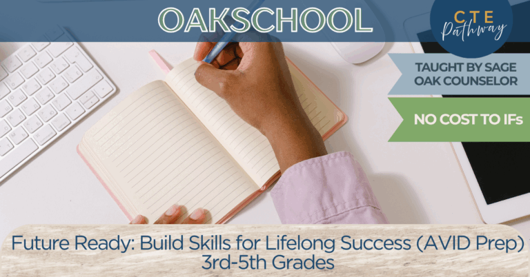 Future Ready: Build Skills for Lifelong Success (AVID Prep) - Sage Oak ...