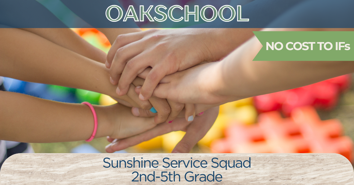 Sunshine Service Squad - Sage Oak Charter Schools