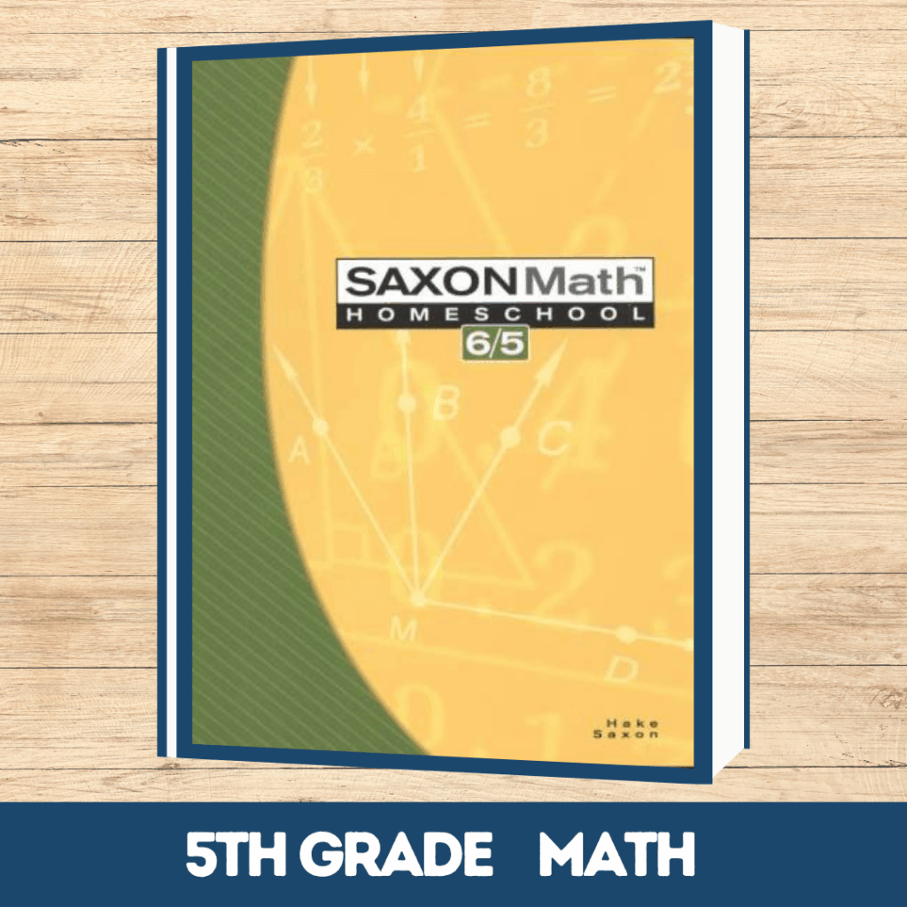 Saxon Math: 5th Grade - Sage Oak Charter Schools