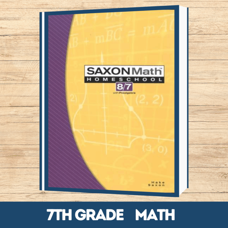 Saxon Math: 7th Grade - Sage Oak Charter Schools