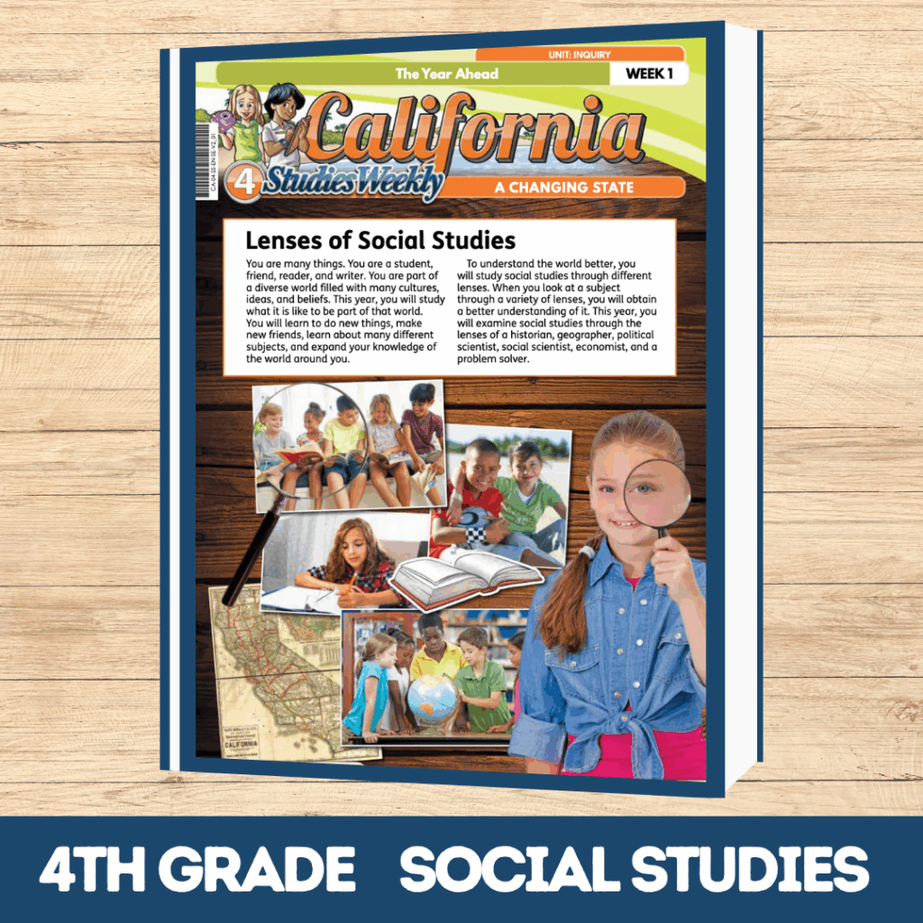 Social Studies Weekly: 4th Grade - Sage Oak Charter Schools