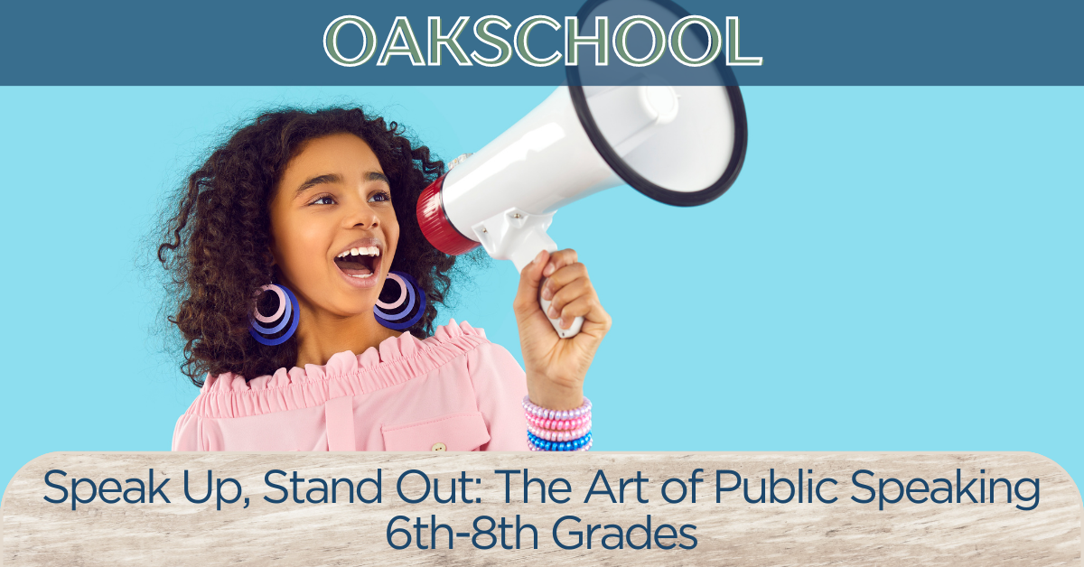 Speak Up, Stand Out: The Art of Public Speaking (Quarter 3) - Sage Oak ...